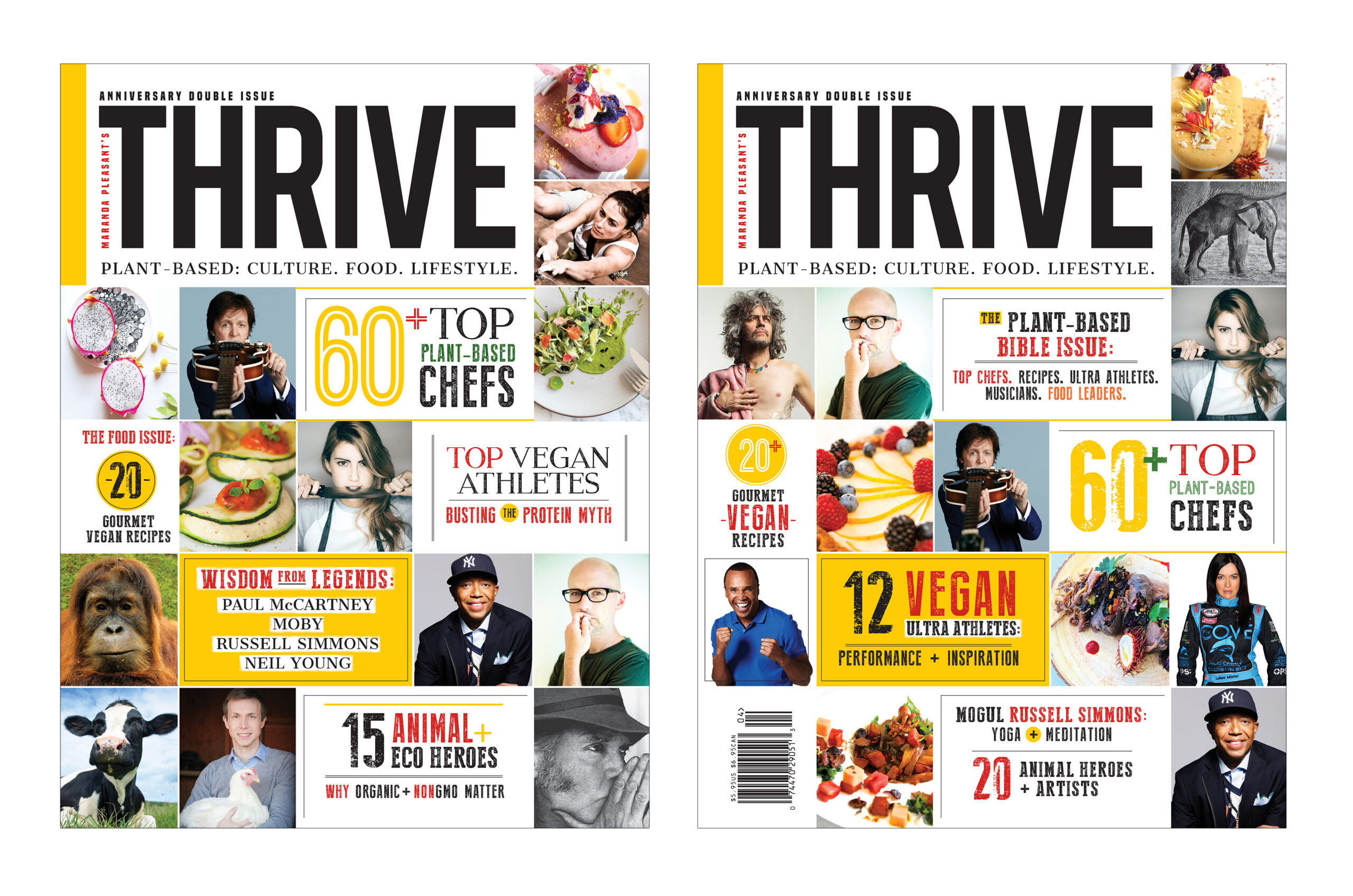 thrive magazine - hot for food